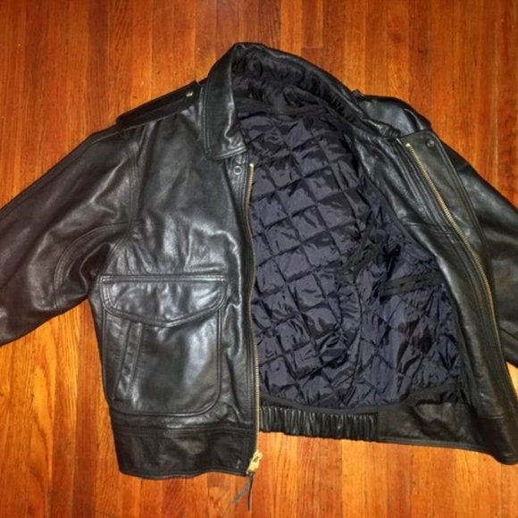 Perrone Aviation Apparel | Jackets & Coats | Authentic Pilots Leather ...